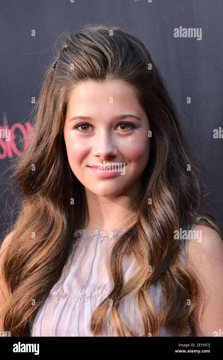 Natasha Calis. 28 August 2012, Hollywood, California. 'The Possession ...