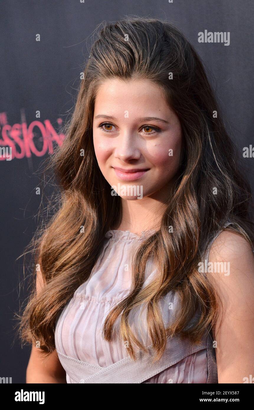 Natasha Calis. 28 August 2012, Hollywood, California. 'The Possession ...