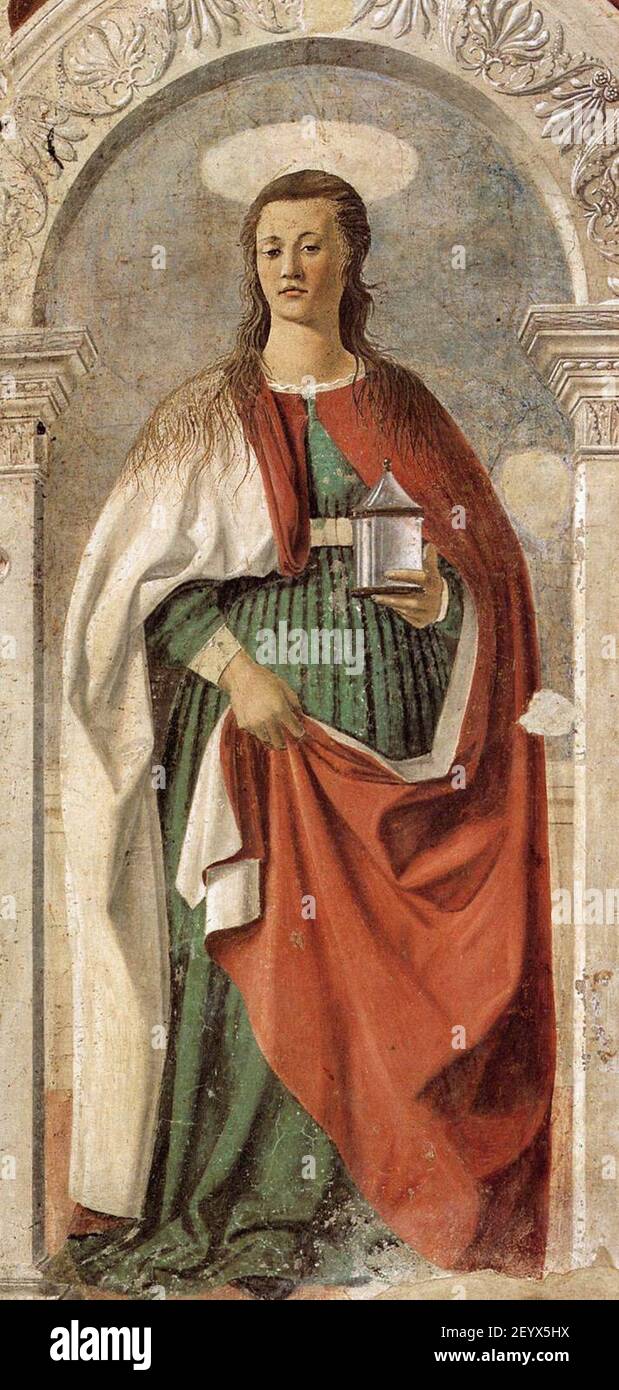 Piero della Francesca - Saint Mary Magdalen Stock Photo - Alamy