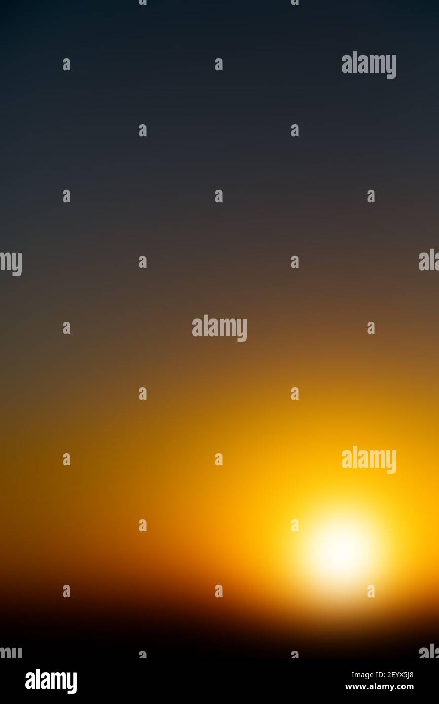 In oman the abstract sun fall down and blur sky composition Stock Photo ...