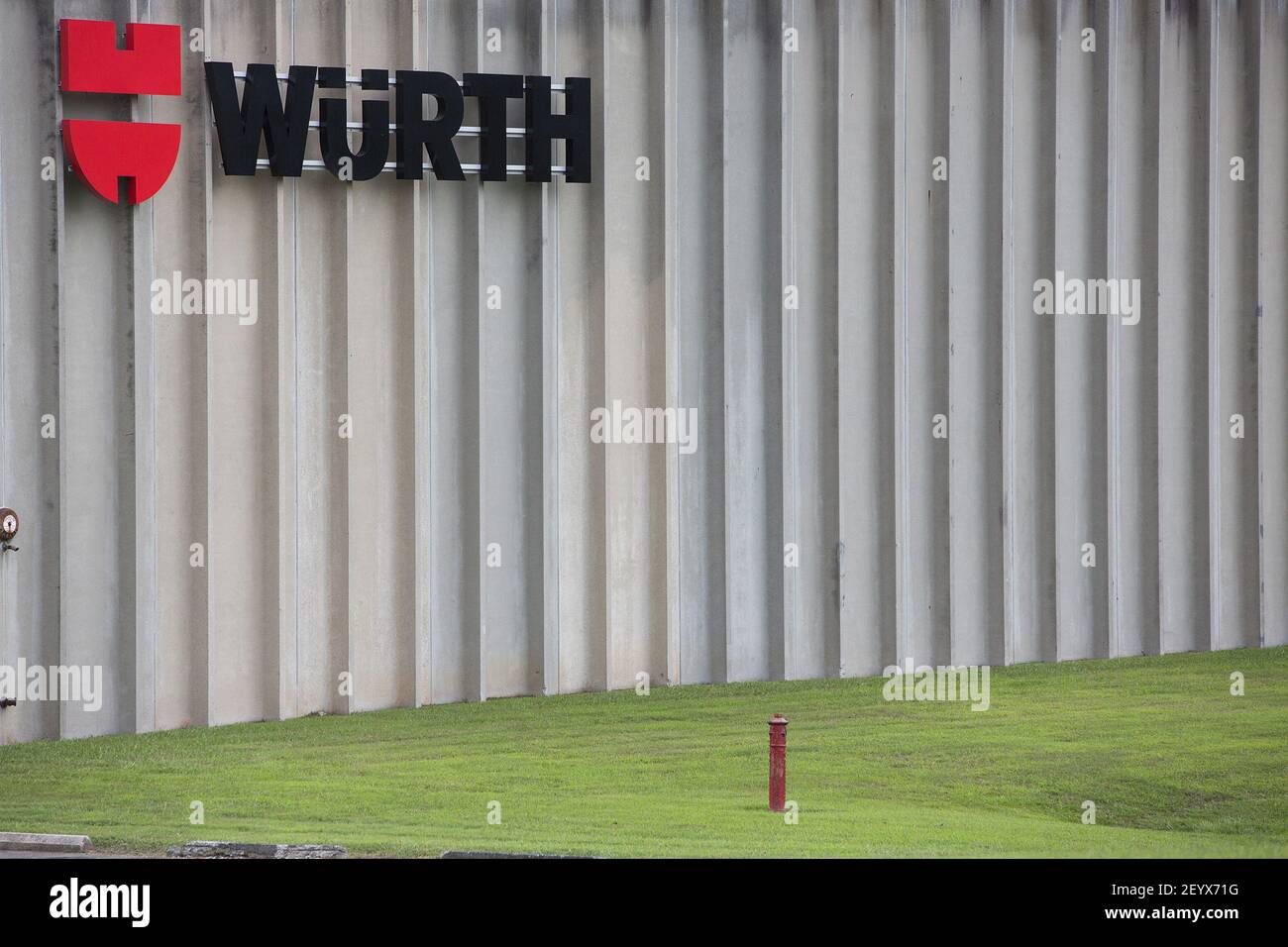 2 September 2012 - Charlotte, North Carolina- A warehouse for the Wurth ...