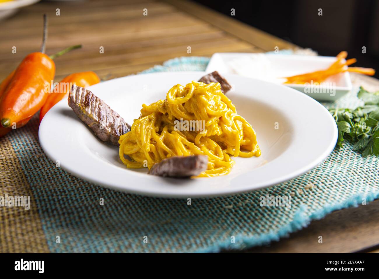 Peruvian yellow pepper hi-res stock photography and images - Alamy