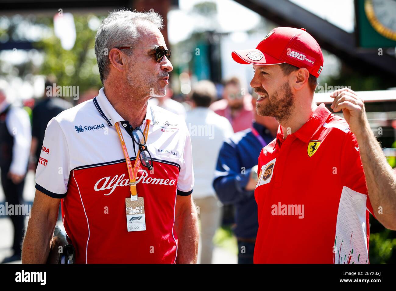 Team manager of scuderia ferrari hi-res stock photography and images ...