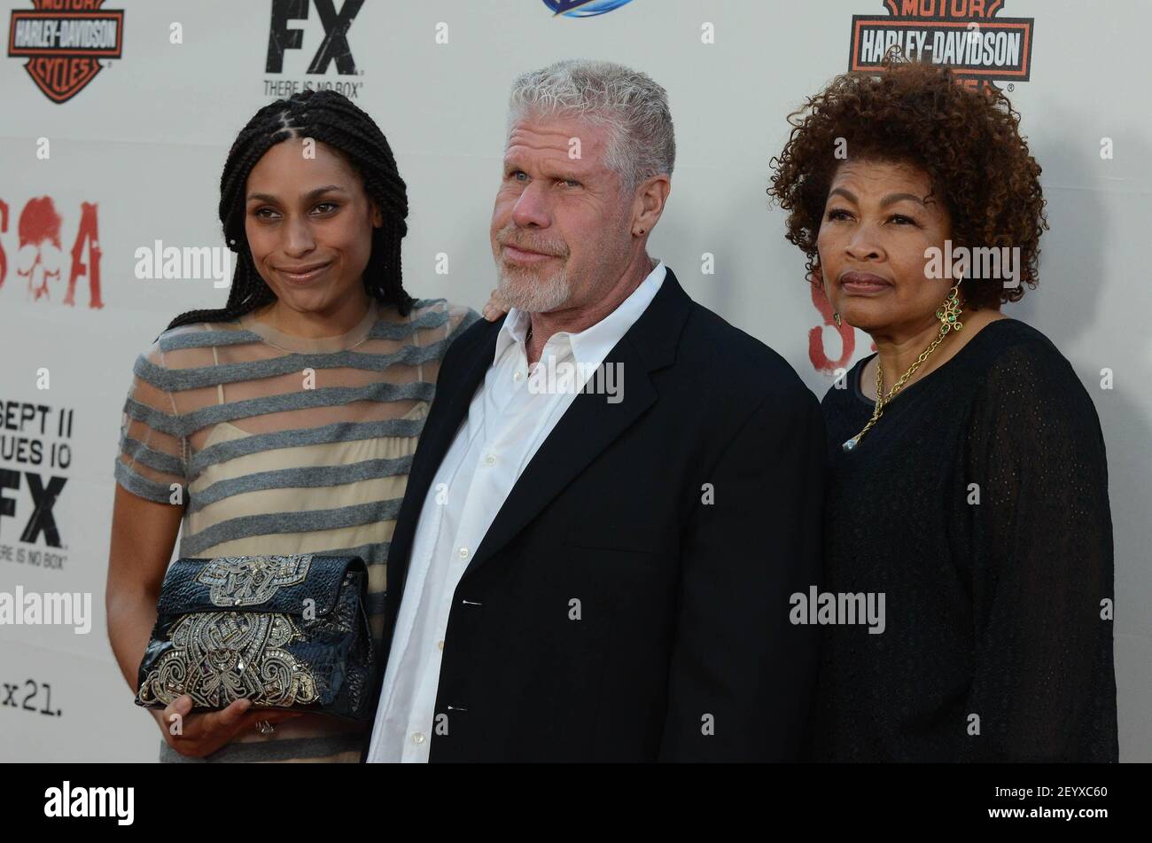 Ron Perlman with Wife Opal Perlman and Daughter Blake Amanda. 8 ...