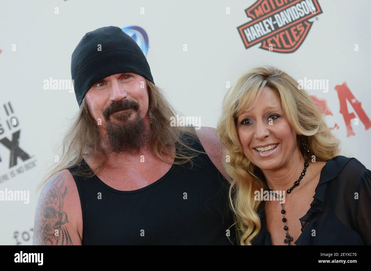 Katherine Coones and Rusty Coones. 8 September 2012, Westwood, California. Sons Of Anarchy ...