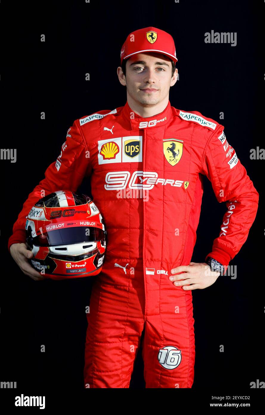 LECLERC Charles (mco), Scuderia Ferrari SF90, portrait during 2019 ...