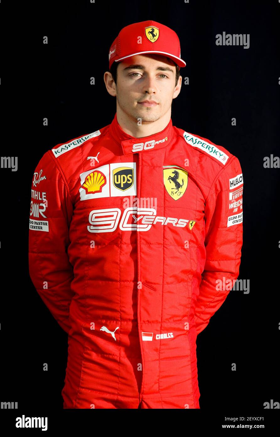 LECLERC Charles (mco), Scuderia Ferrari SF90, portrait during 2019 ...