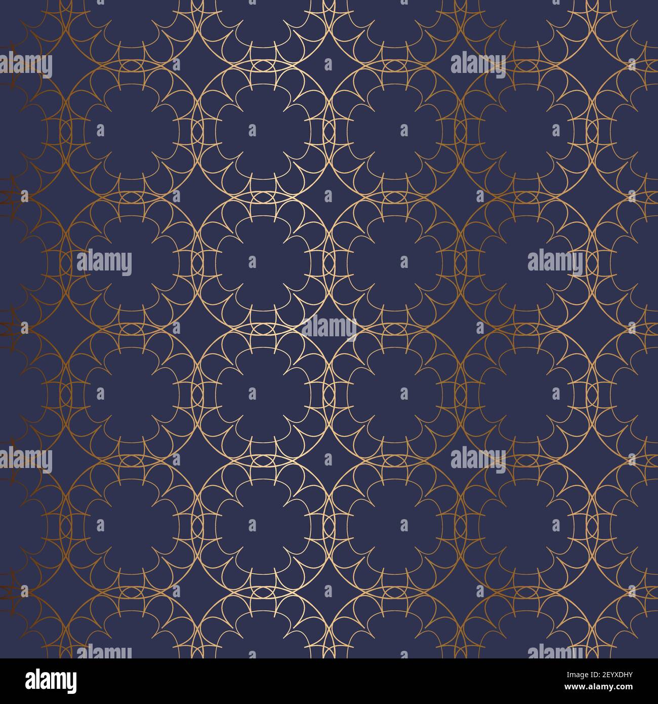Abstract blue vector ornamental Stock Vector Images - Alamy