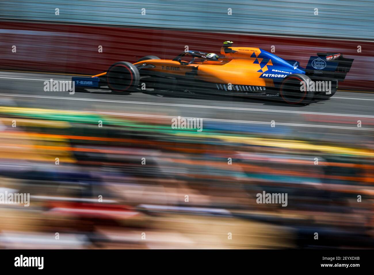 NORRIS Lando (gbr), McLaren Renault F1 MCL34, action during 2019 ...