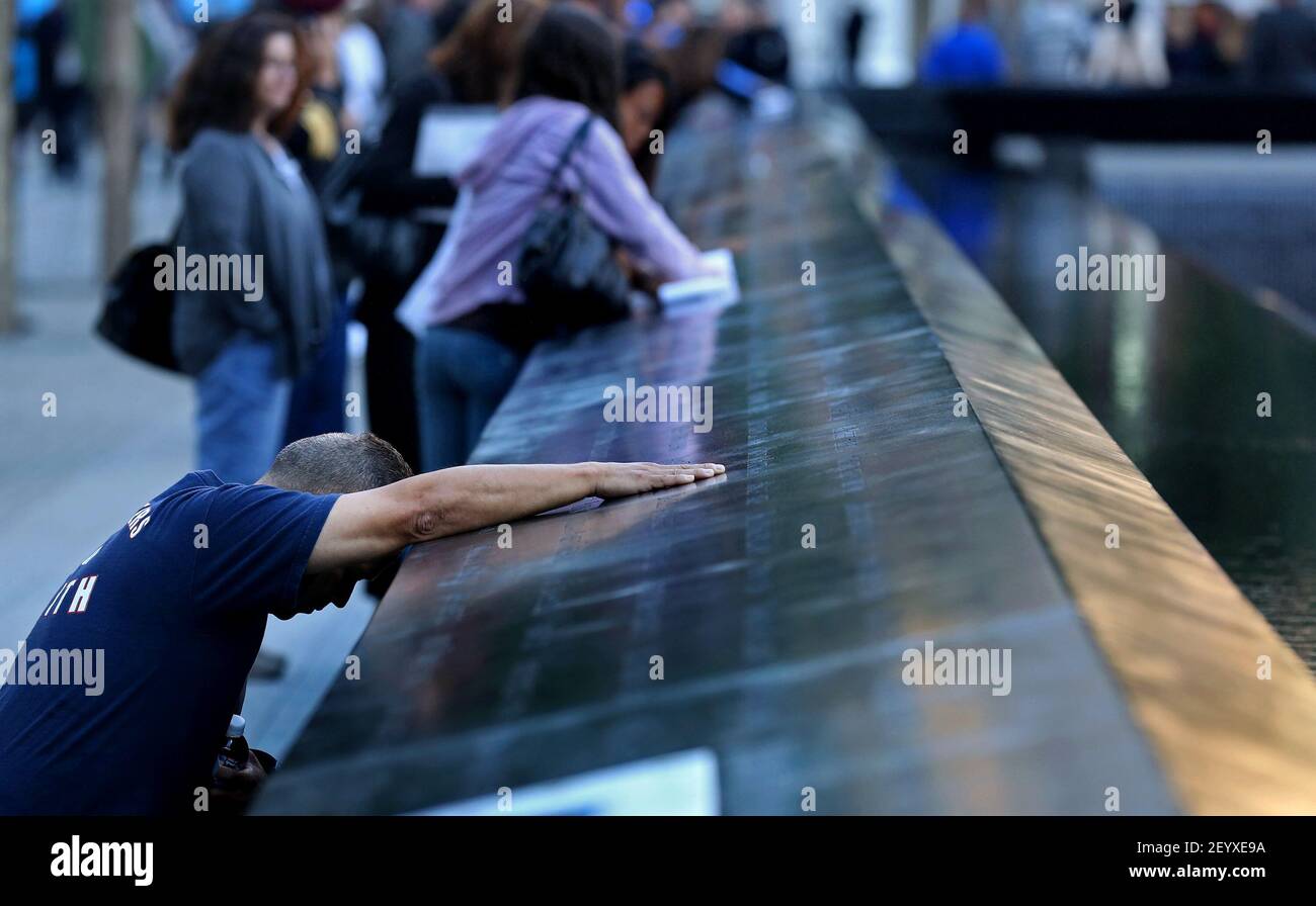 11 September 2012 - New York, NY - Joe Torres of Sayreville, N.J., a ...