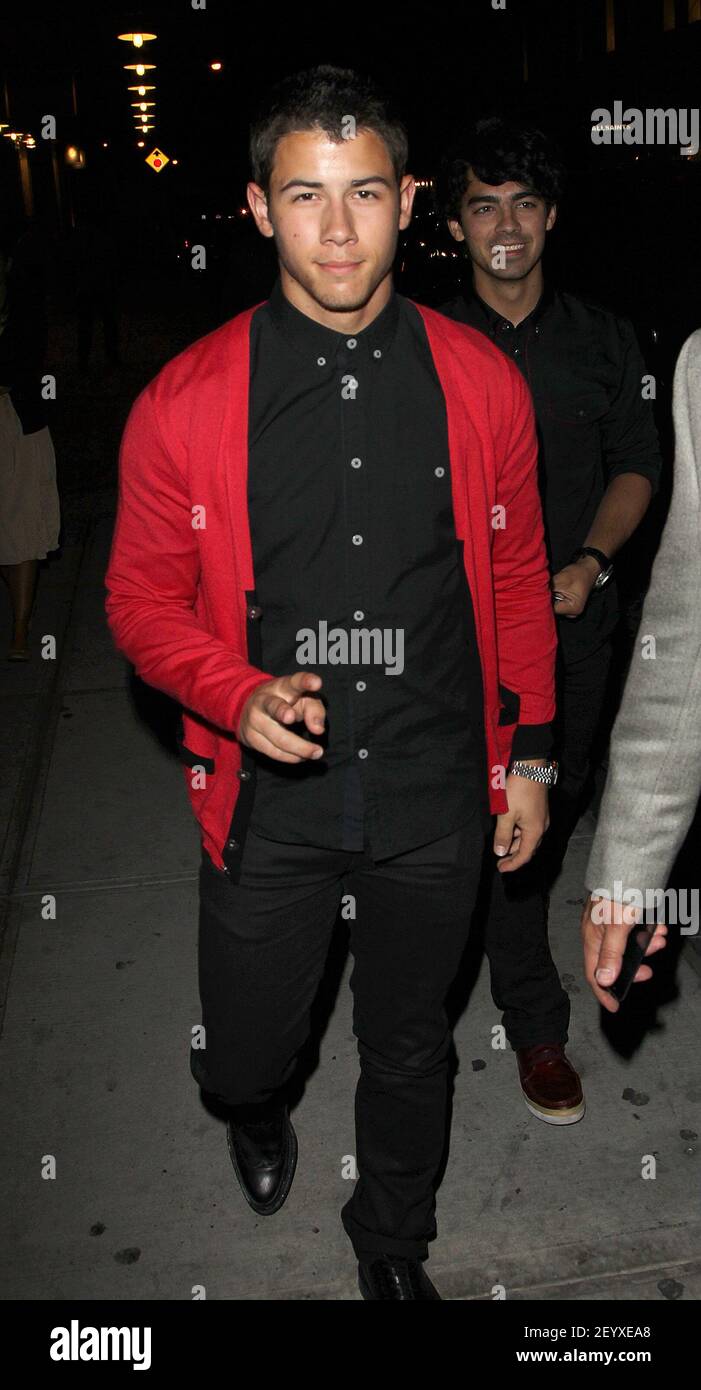 10 September 2012 - New York, NY - Nick Jonas and Joe Jonas are seen in ...