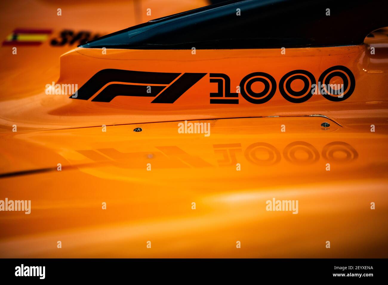 F1 1000 logo during 2019 Formula 1 FIA world championship, China Grand ...