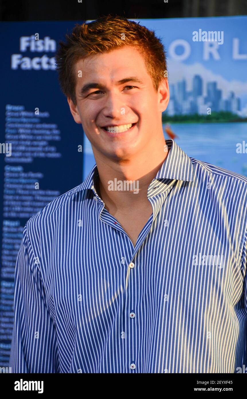 10 September 2012 - Hollywood, California - Nathan Adrian. Premiere of ...