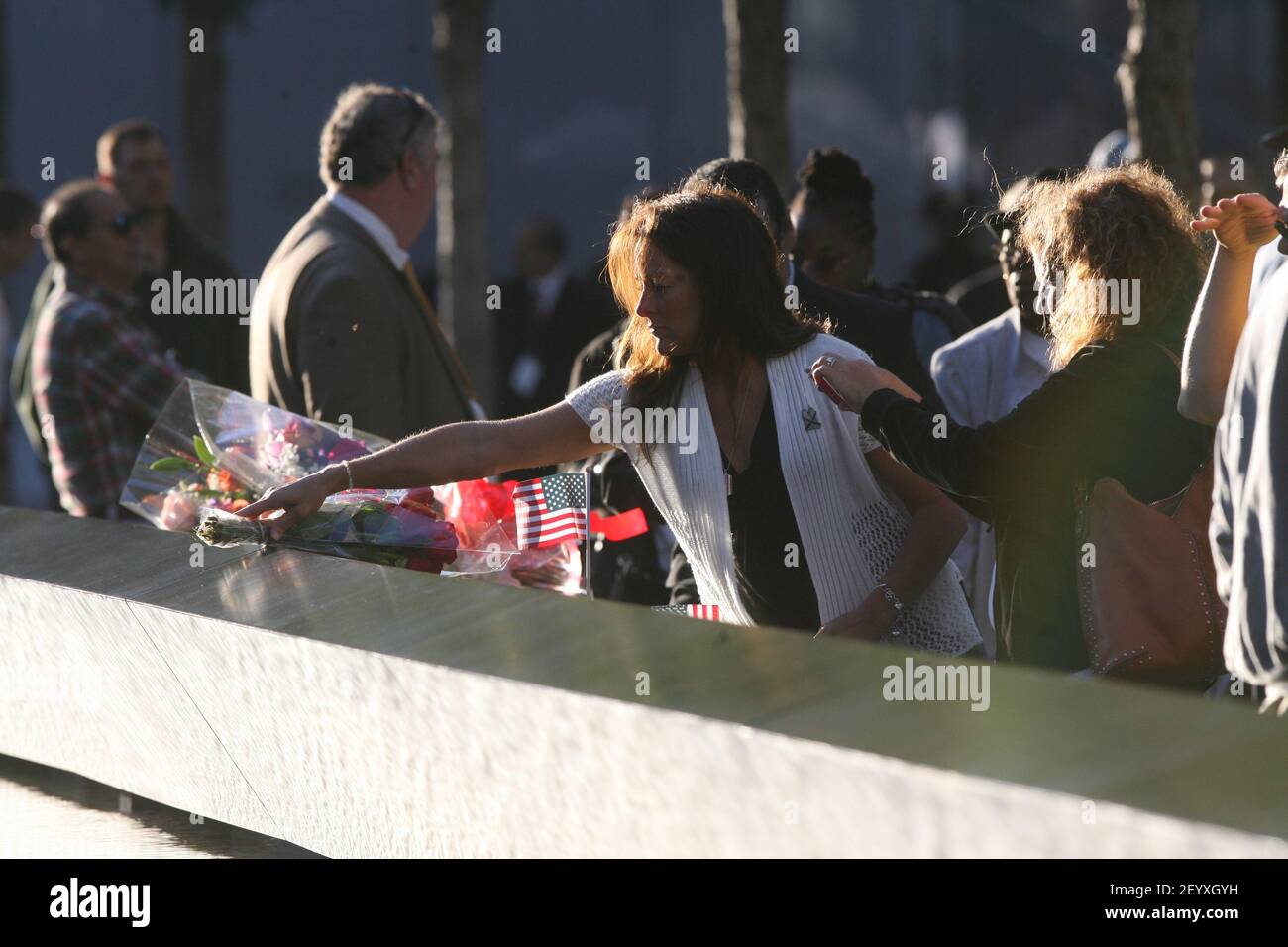 11 September 2012 - New York, NY - Family and loved ones of the victims ...