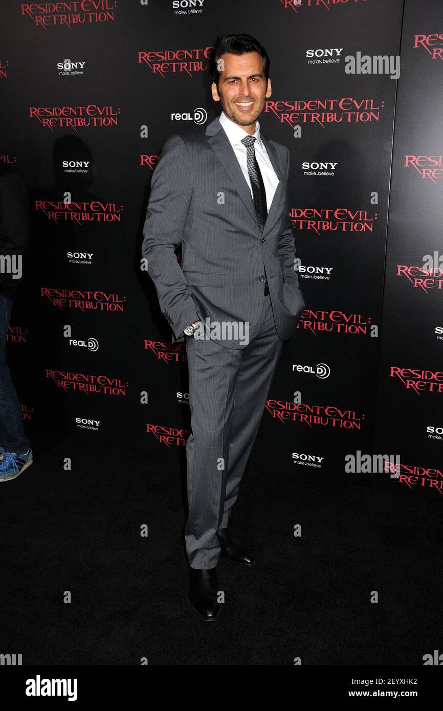 12 September 2012 - Los Angeles, California - Oded Fehr. "Resident Evil: Retribution" Los ...