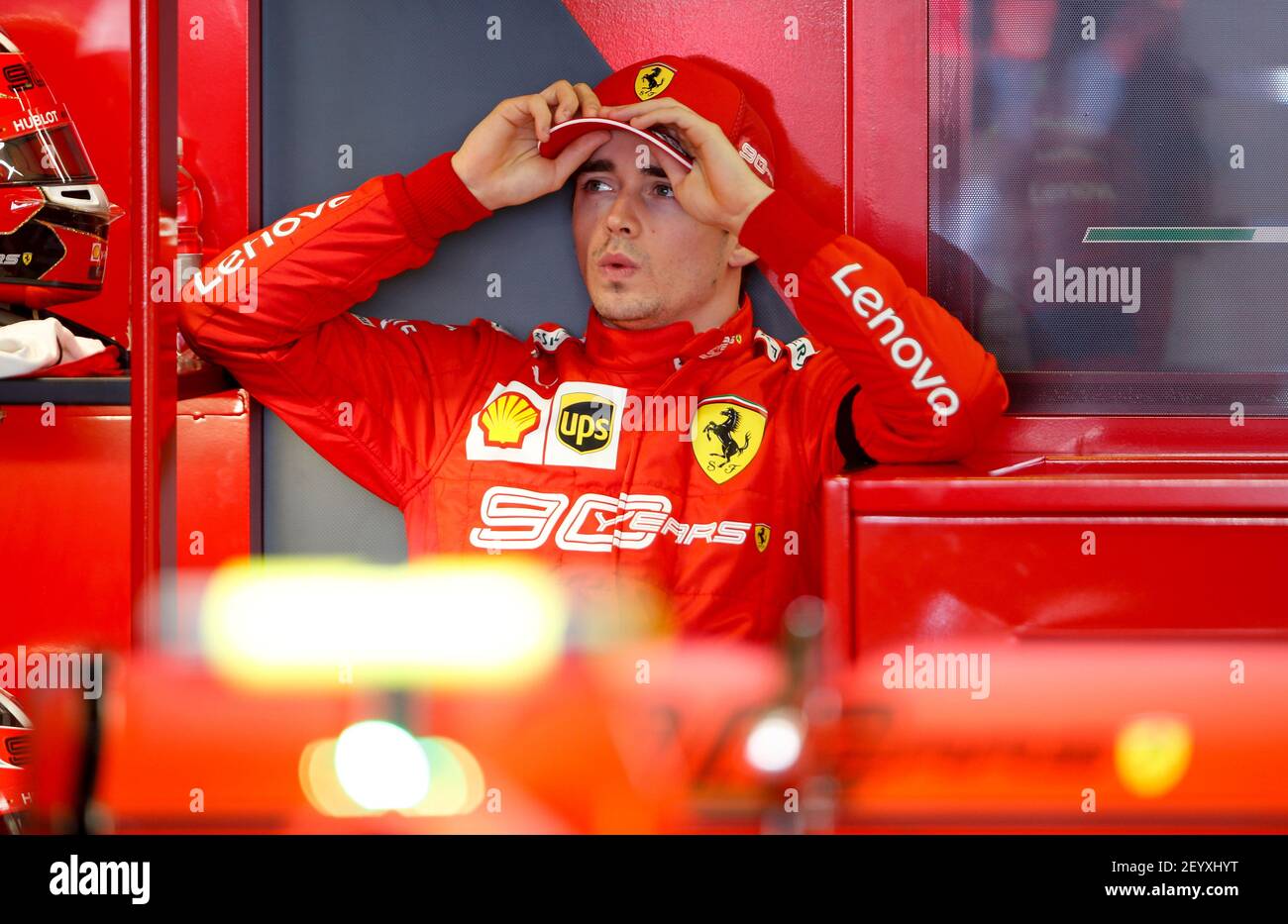 LECLERC Charles (mco), Scuderia Ferrari SF90, portrait during 2019 ...