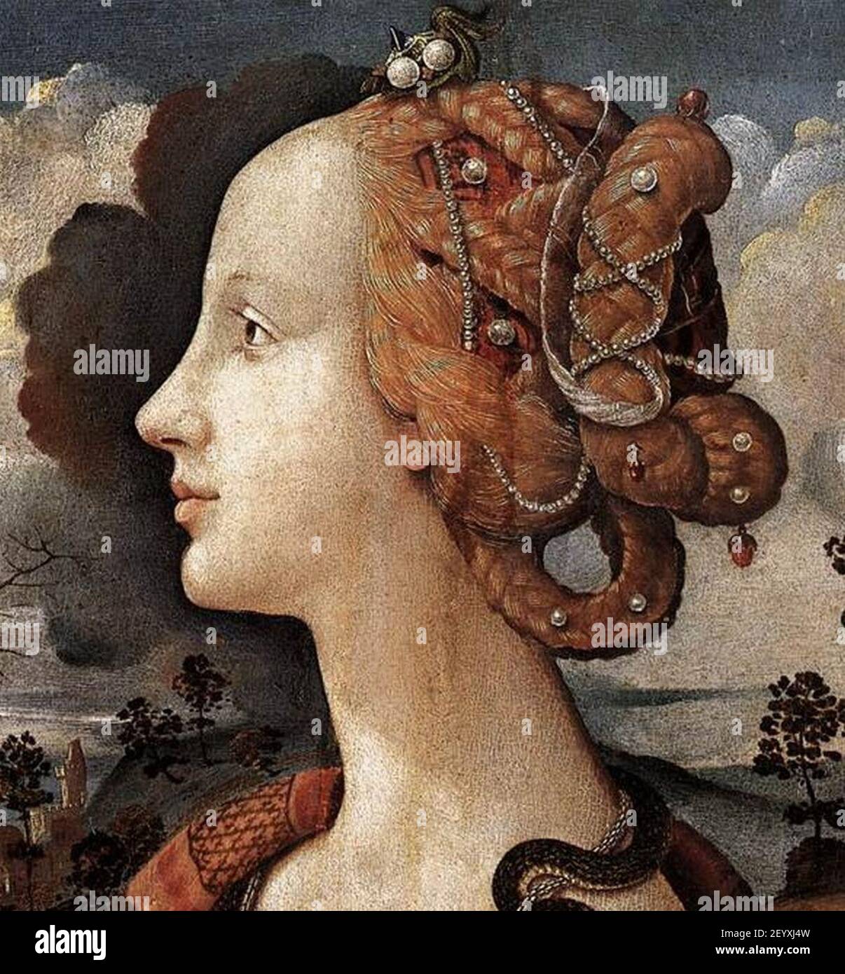 Piero di Cosimo 043 detail Stock Photo - Alamy