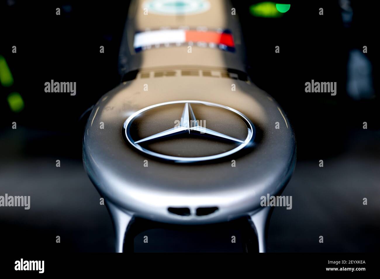 F1 mercedes nose hi-res stock photography and images - Alamy