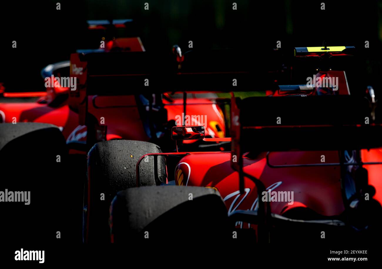 LECLERC Charles (mco), Scuderia Ferrari SF90, VETTEL Sebastian (ger ...