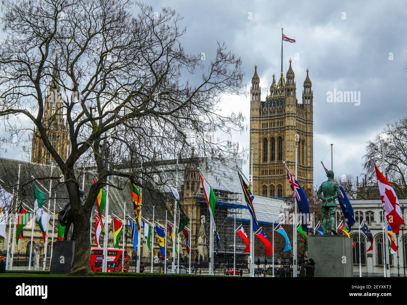 Commonwealth day flags hi-res stock photography and images - Alamy