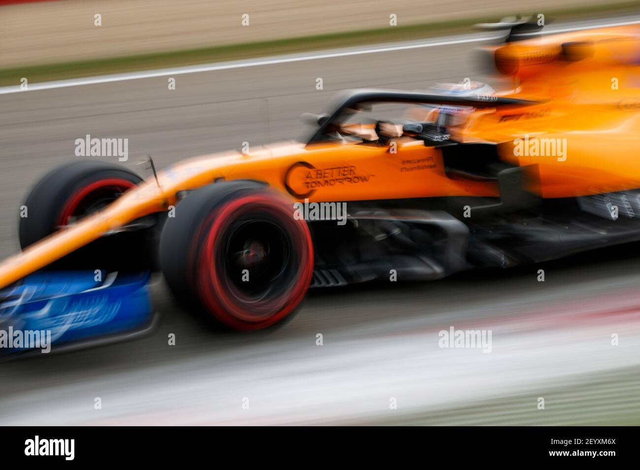 SAINZ Carlos (spa), McLaren Renault F1 MCL34, action during 2019 ...