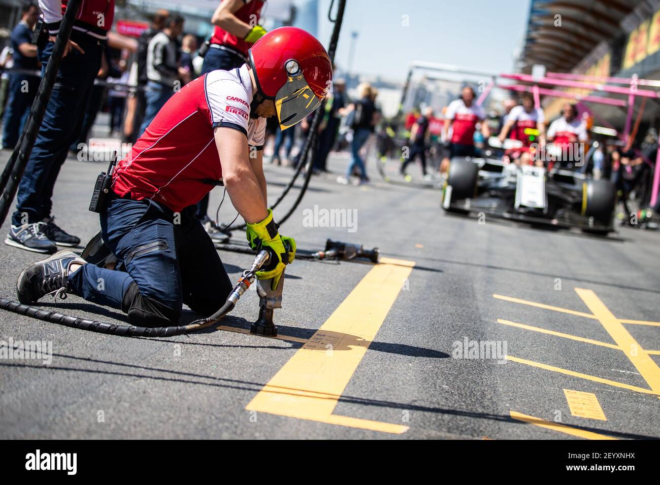 Pit stop practice hi-res stock photography and images - Alamy