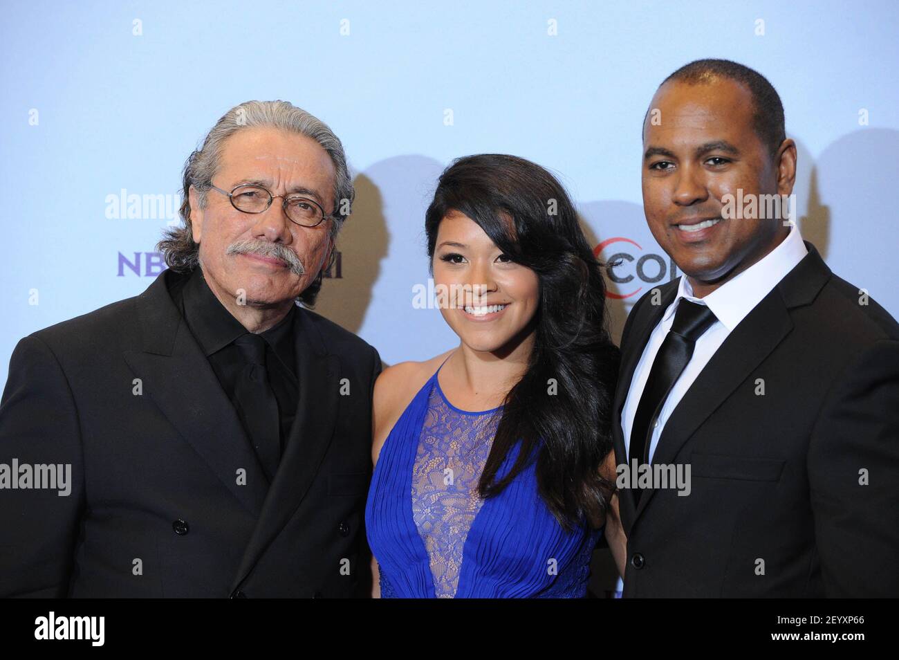 James Olmos, Gina Rodiguez and Joshua S. Mankini. 16 September 2012 ...