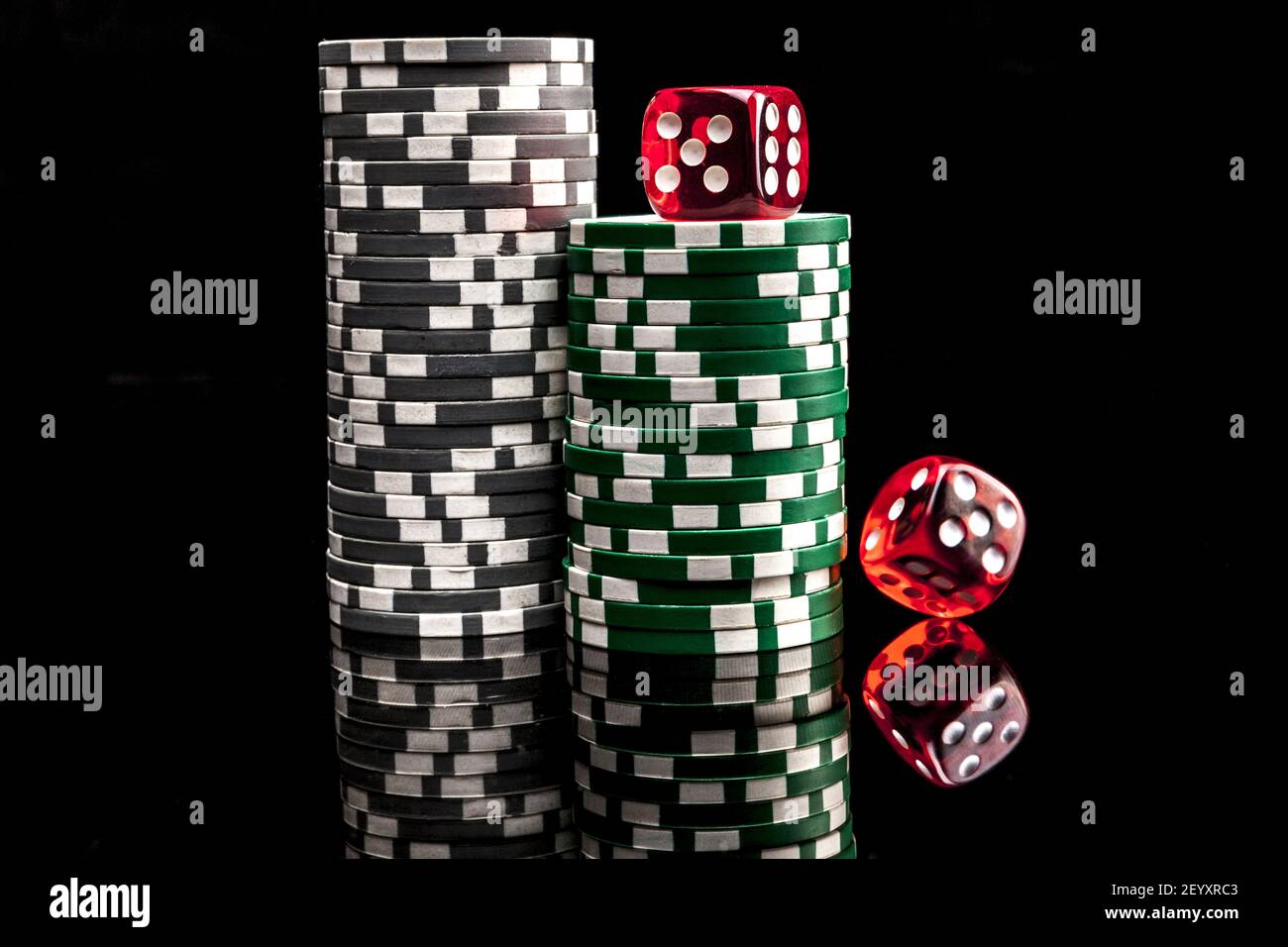 My Game Chips Stock Photo - Alamy
