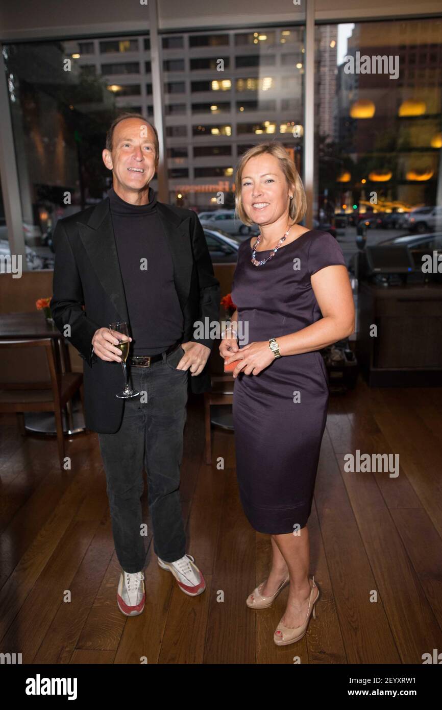 Charles Ferguson, Gillian Tett - 12 September 2012 - San Francisco, CA - MoÃ«t Hennessy ...