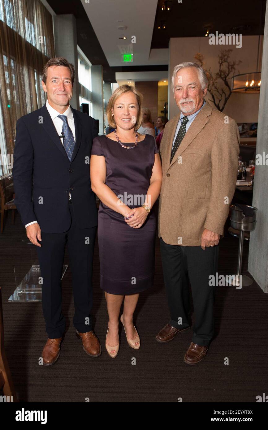 John Ridding, Gillian Tett, Mark Buell - 12 September 2012 - San Francisco, CA - MoÃ«t Hennessy ...