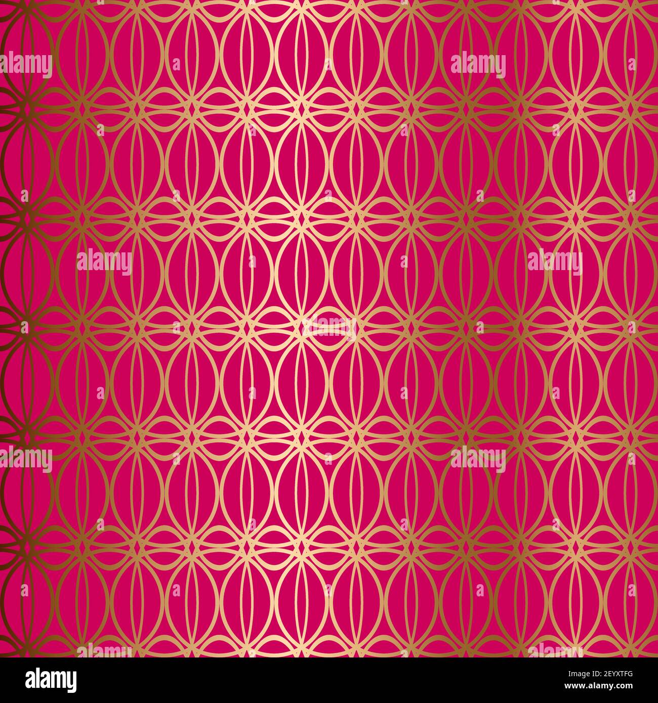 Abstract vintage golden geometric seamless pattern. Oramental openwork ...