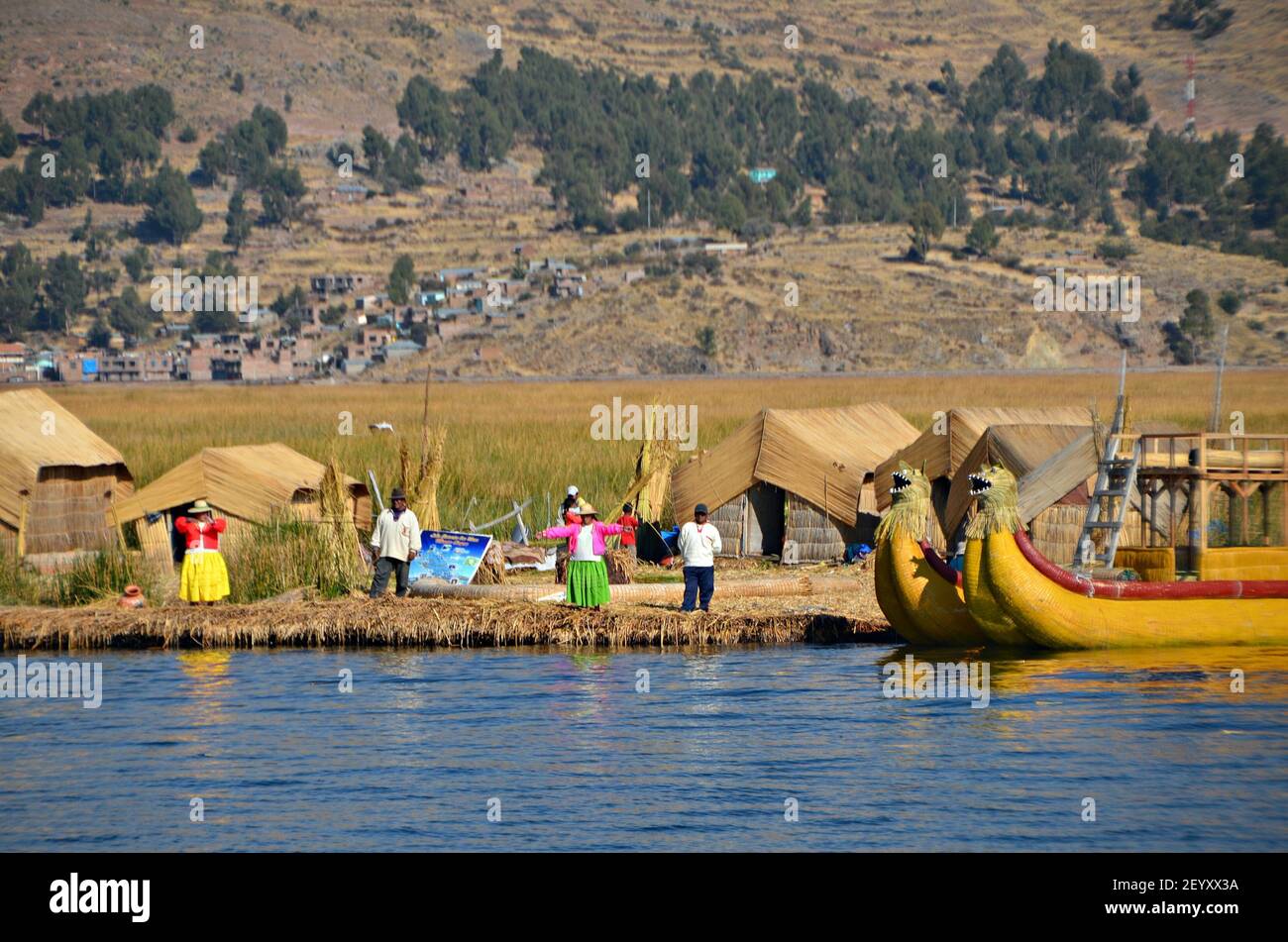 Uru people houses hi-res stock photography and images - Alamy