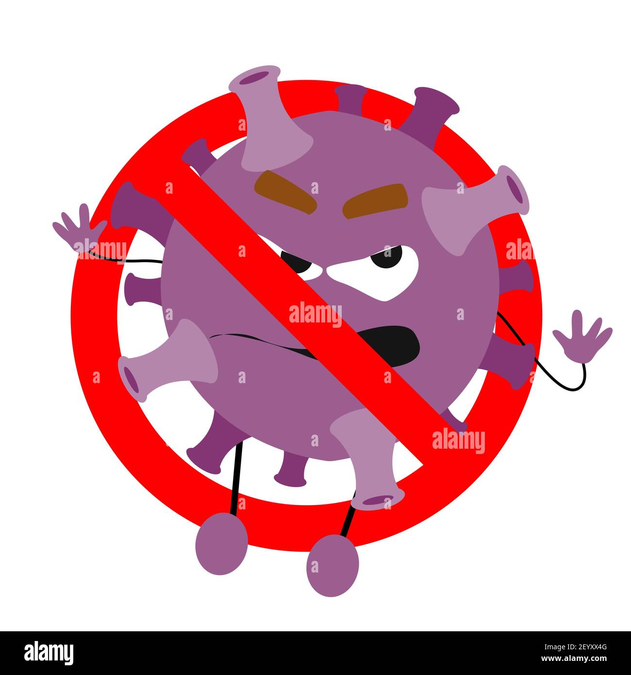 No microbe Stock Vector Images - Alamy
