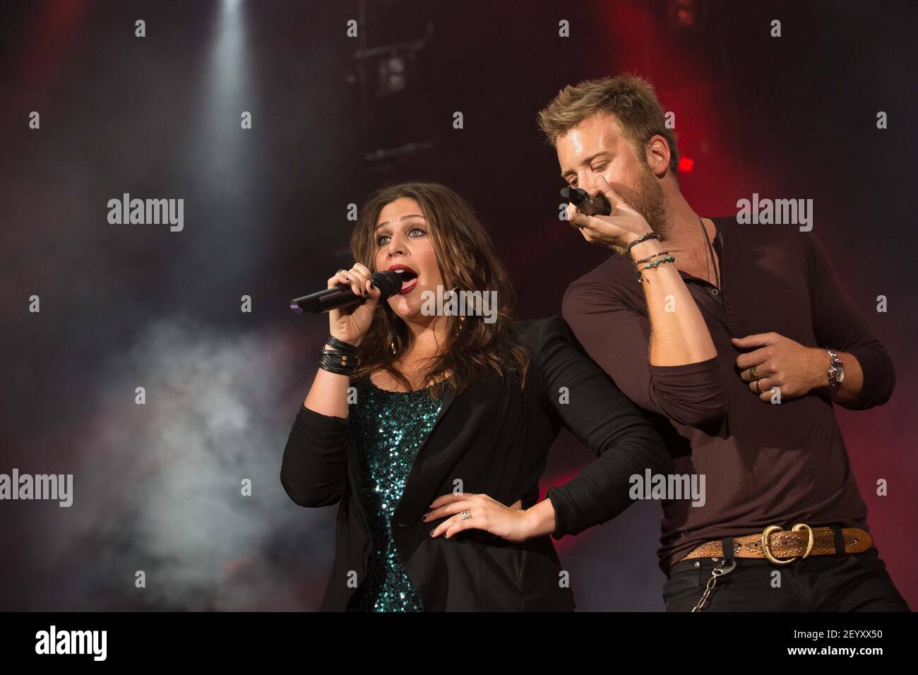 Performance by Lady Antebellum - 20 September 2012 - San Francisco, CA ...