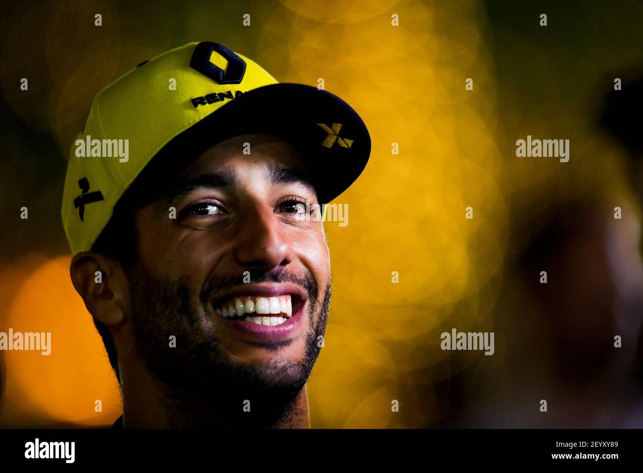 RICCIARDO Daniel (aus), Renault F1 Team RS19, portrait during 2019 Formula 1 FIA world ...