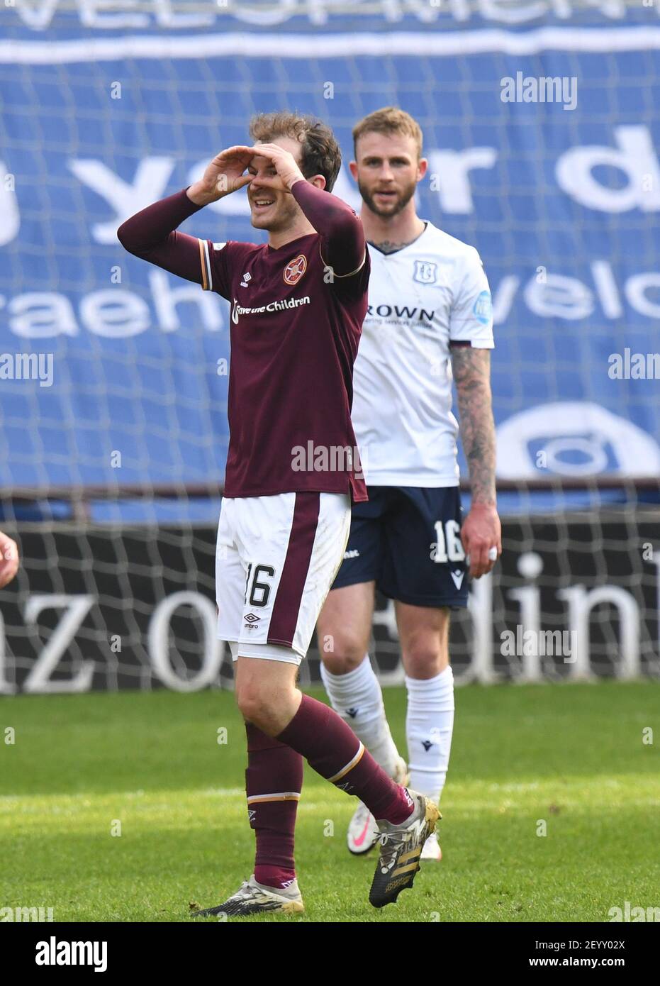 Tynecastle Park, Edinburgh, Scotland. UK 6TH March-21. Scottish ...