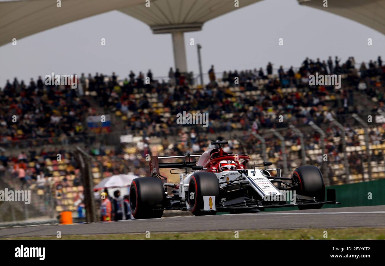RAIKKONEN Kimi (fin), Alfa Romeo Racing C38, action during 2019 Formula ...