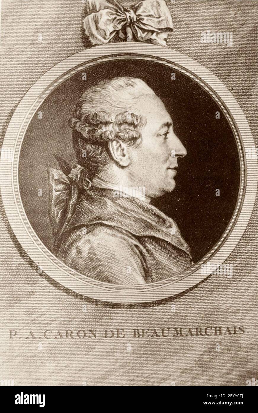 Pierre Augustin Caron de Beaumarchais Stock Photo - Alamy