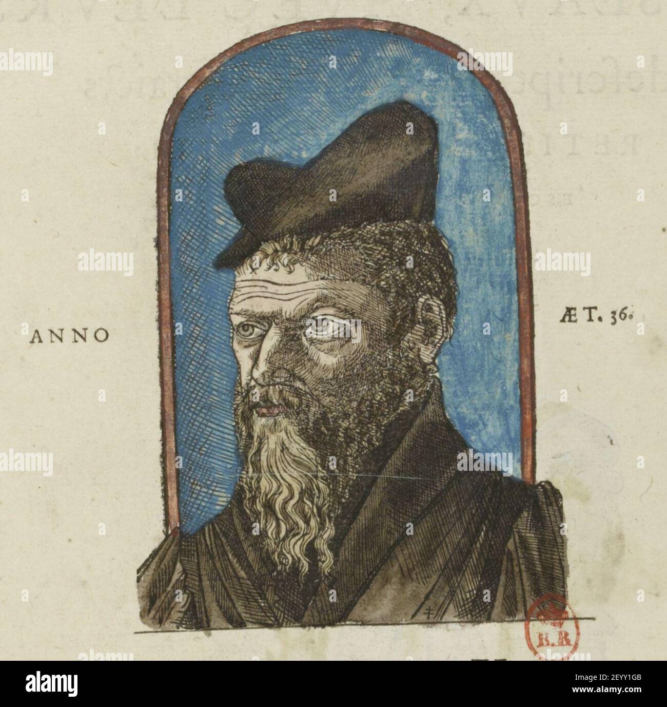 Pierre Belon from Bibl. Nat. de France Stock Photo - Alamy