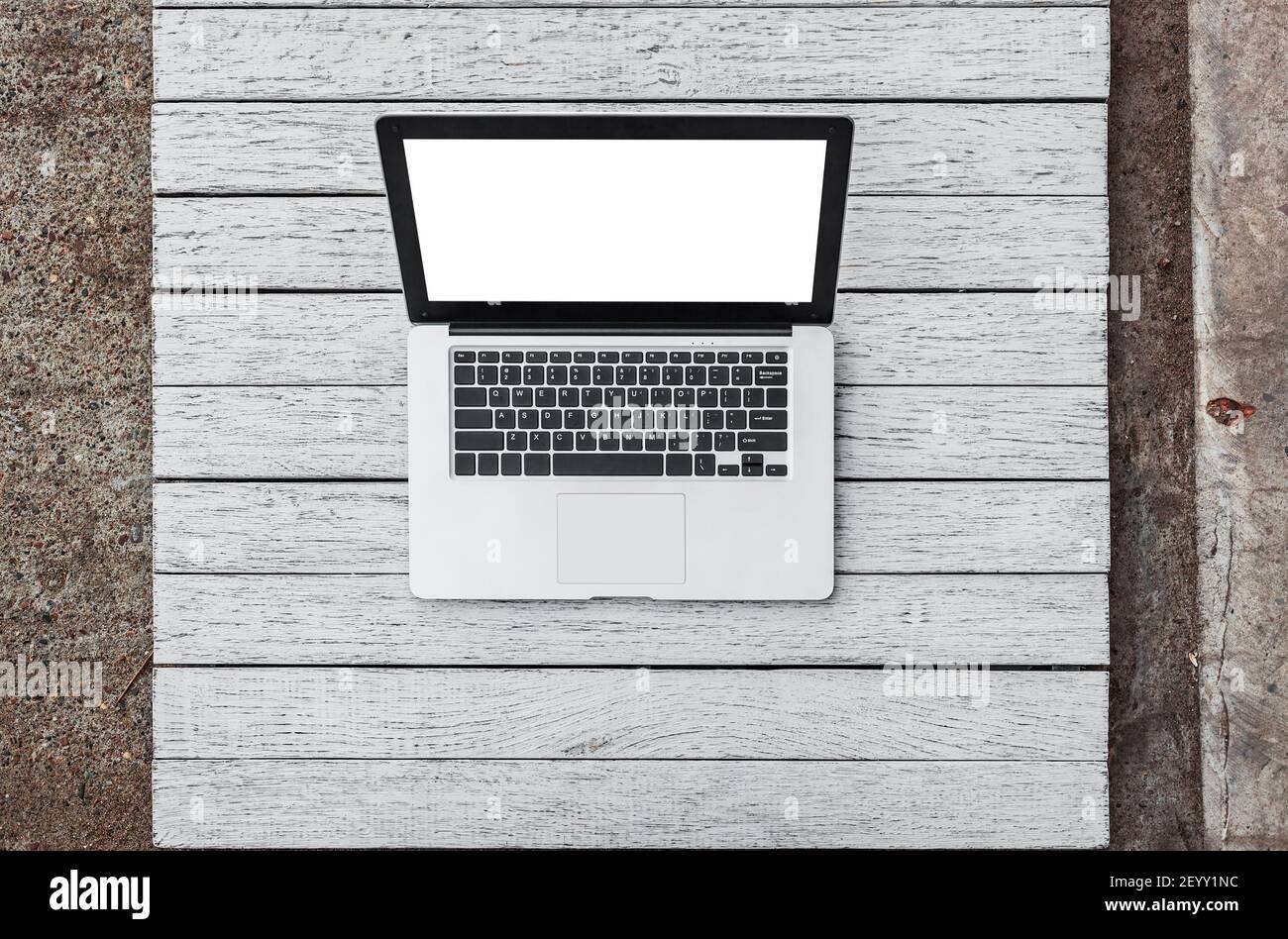 Open laptop desk hi-res stock photography and images - Alamy