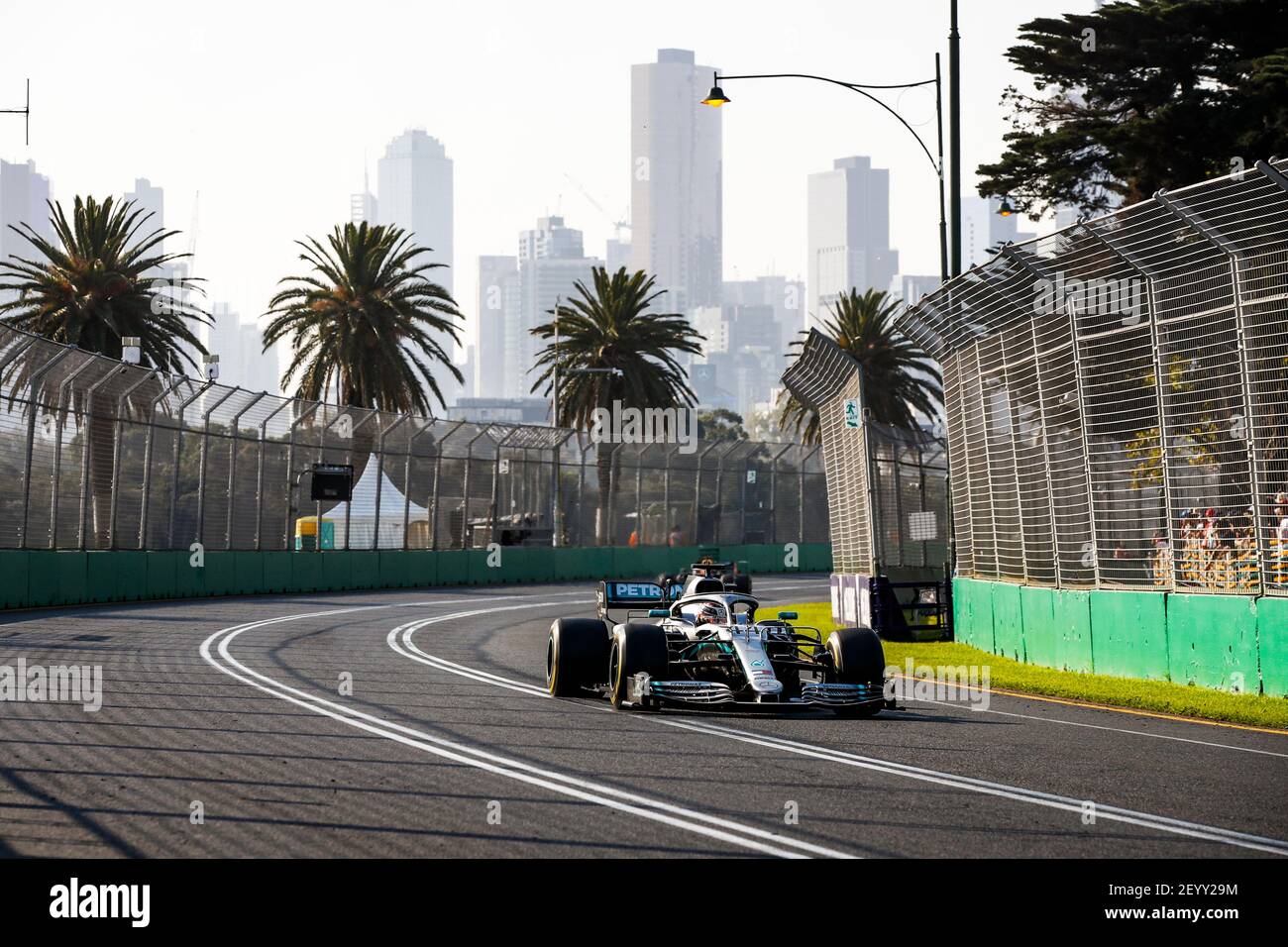 HAMILTON Lewis (gbr), Mercedes AMG F1 GP W10 Hybrid EQ Power+, action ...