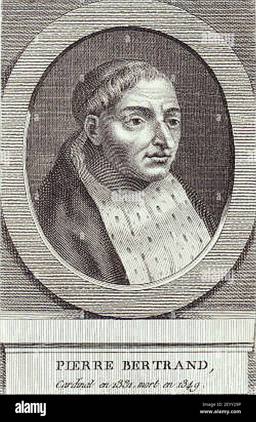 Pierre Bertrand l'Ancien Stock Photo - Alamy
