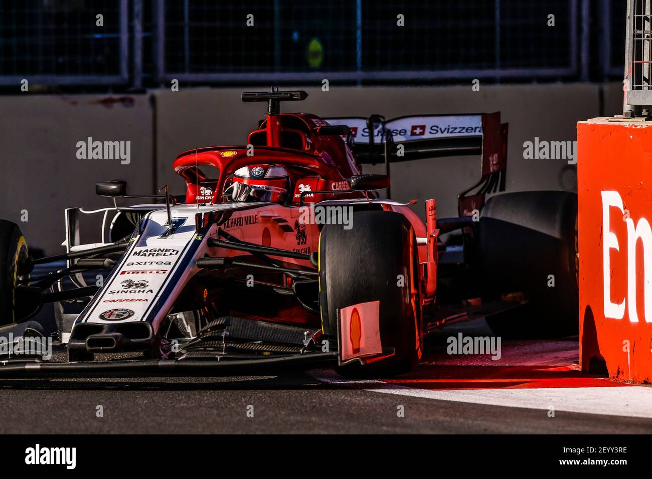 07 RAIKKONEN Kimi (fin), Alfa Romeo Racing C38, action during the 2019 ...