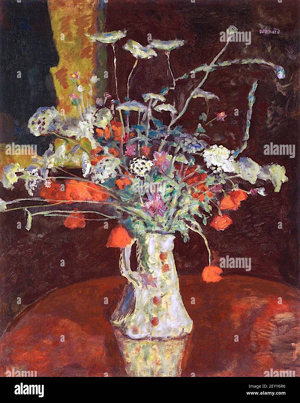 Pierre Bonnard Flowers 1912 9 Stock Photo - Alamy