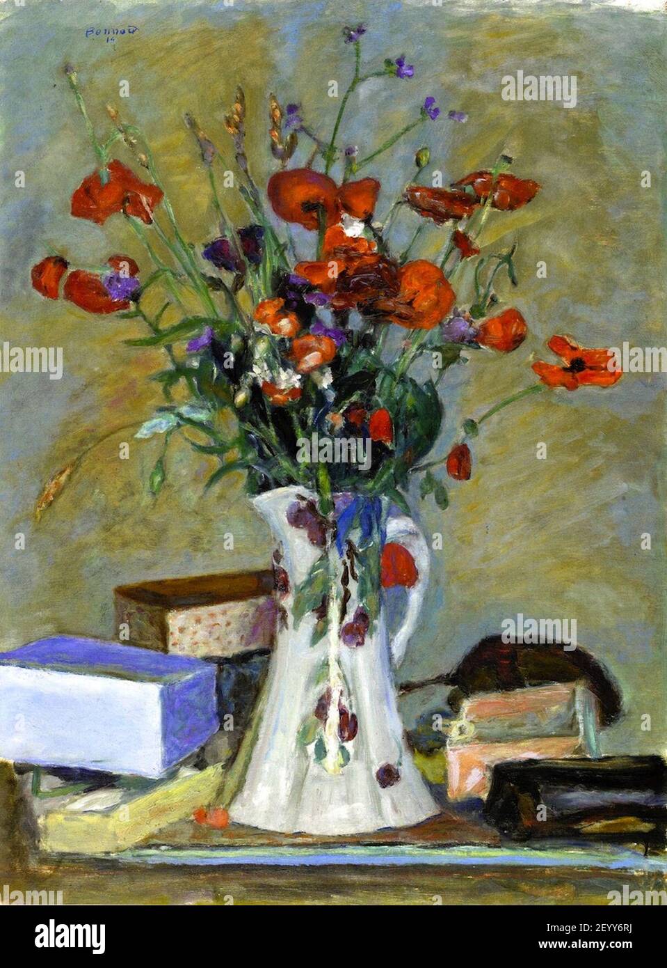 Pierre Bonnard Flowers 1914 3 Stock Photo - Alamy
