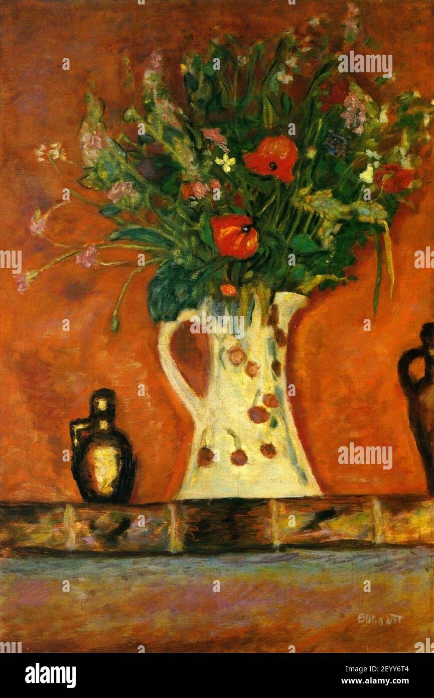 Pierre Bonnard Flowers 1913 Stock Photo - Alamy