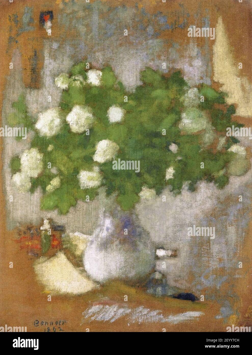 Pierre Bonnard Flowers, Snowballs 1892 Stock Photo - Alamy