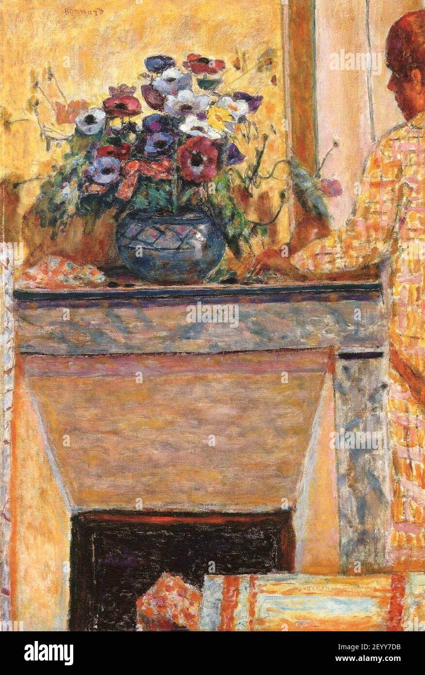 Pierre Bonnard Flowers 1927 Stock Photo - Alamy