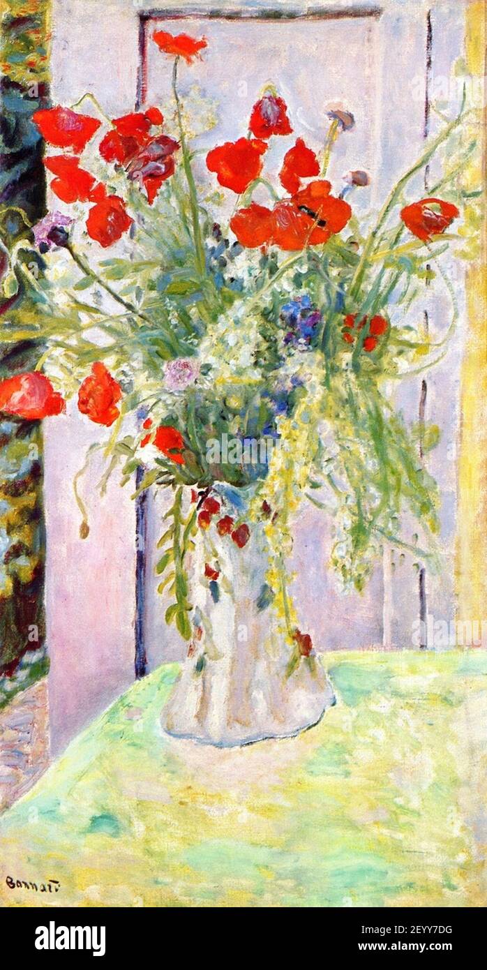 Pierre Bonnard Flowers 1926 Stock Photo - Alamy