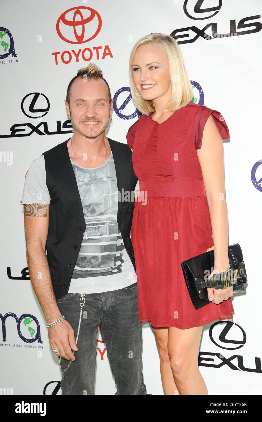 Malin Akerman and husband Roberto Zincone. 29 September 2012, Burbank ...